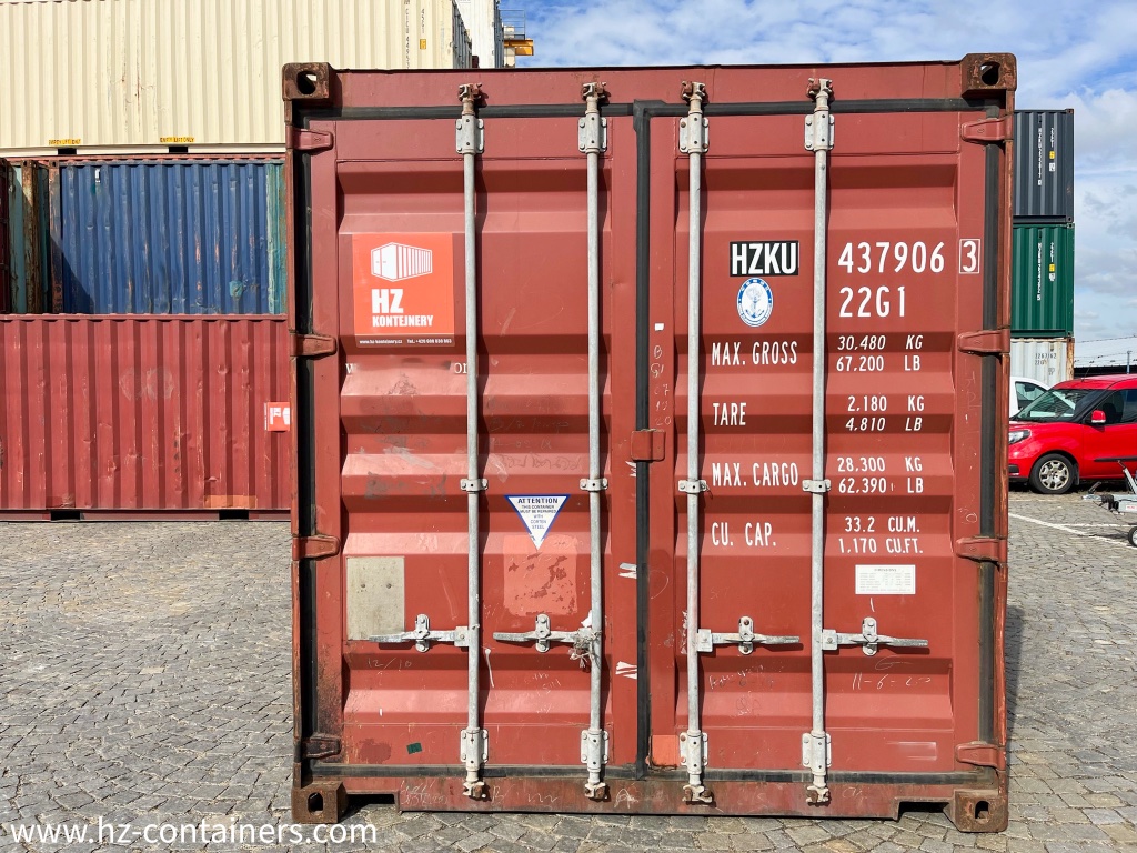 Shipping container 6 m (20 ft) Cargo Worthy, HZKU 437 906-3 - HZ ...
