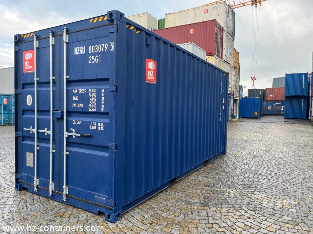Enlarged High Cube shipping container 20 feet IICL 6, HZKU 803 079-5 ...