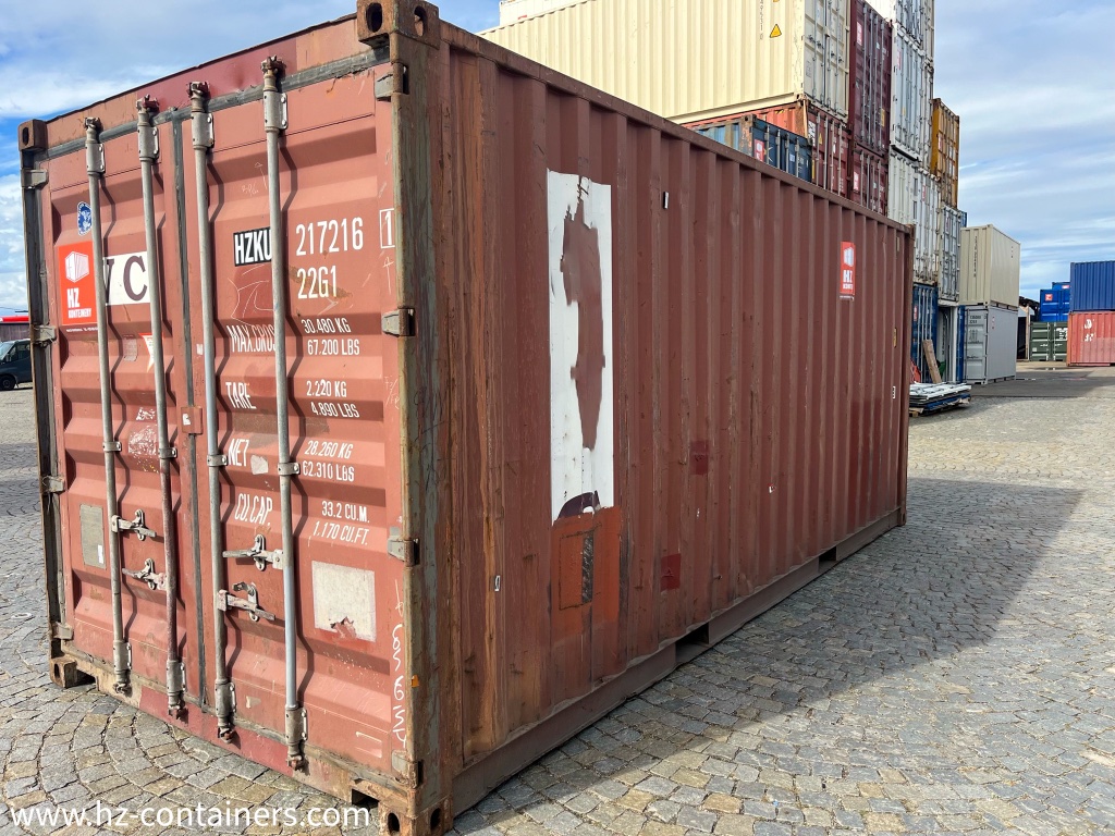 Contenedor marítimo CW de 6 metros (20 pies), HZKU 217 216-1 - HZ ...