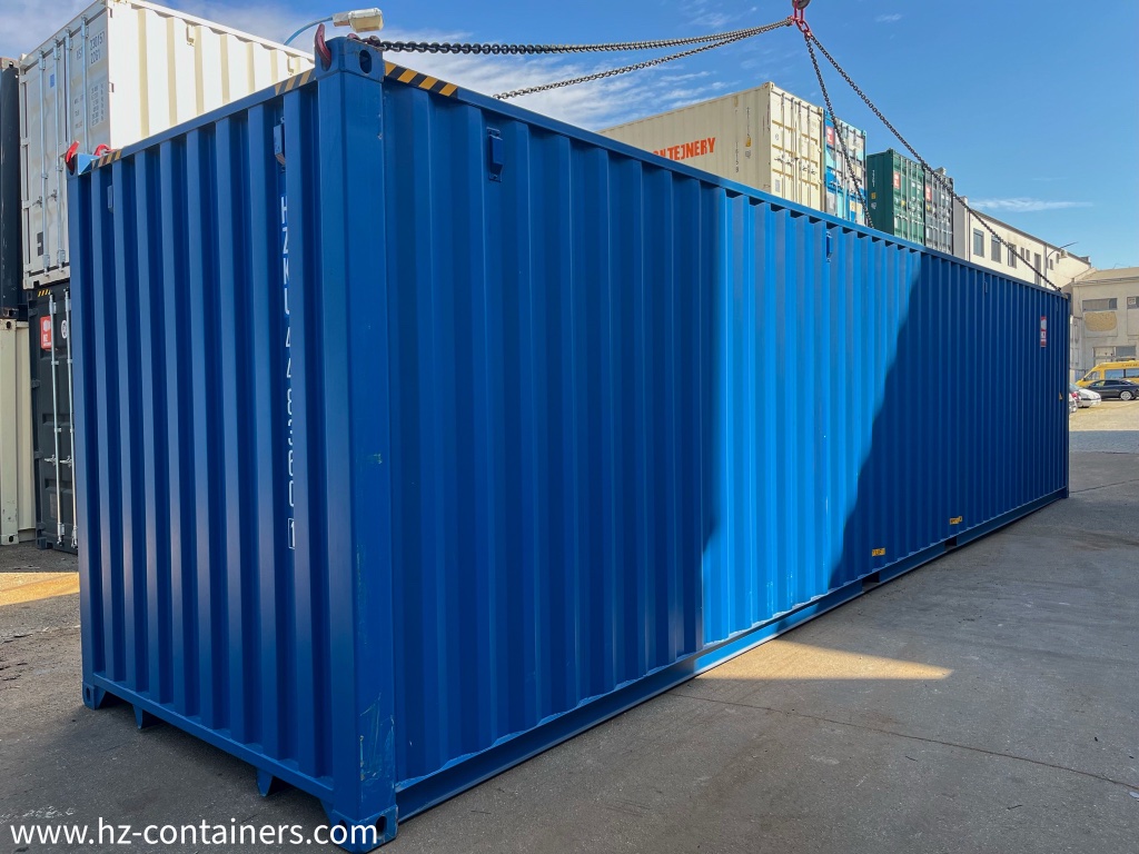 Storage shipping container 40'HC, without transport, HZKU 448 360-1 ...