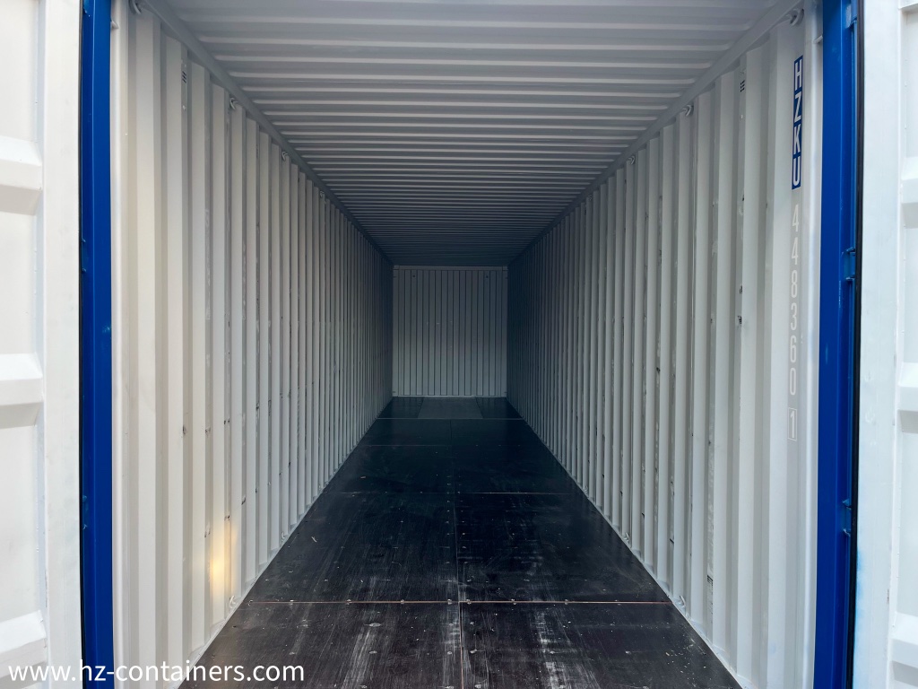 Storage shipping container 40'HC, without transport, HZKU 448 360-1 ...