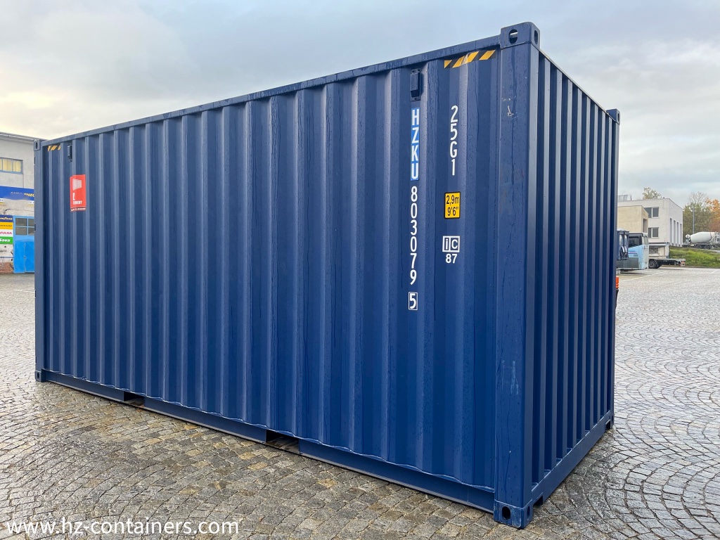 Enlarged High Cube shipping container 20 feet IICL 6, HZKU 803 079-5 ...