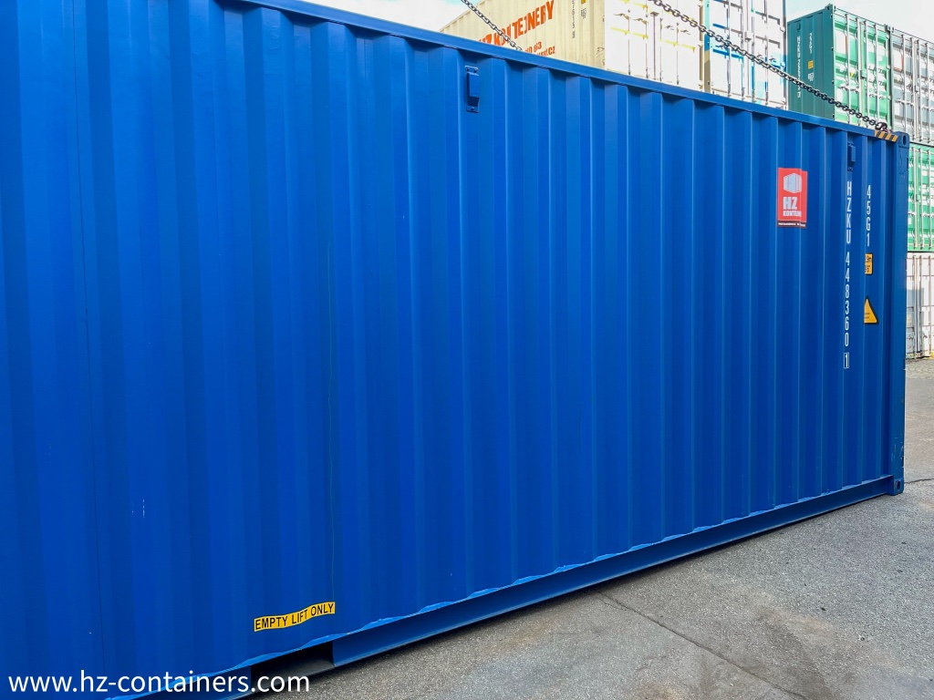 Storage shipping container 40'HC, without transport, HZKU 448 360-1 ...