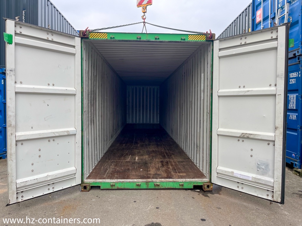 大型 40 英尺高立方貨櫃，HZKU 934 888-8 - HZ CONTAINERS.com – HZ CONTAINERS.com
