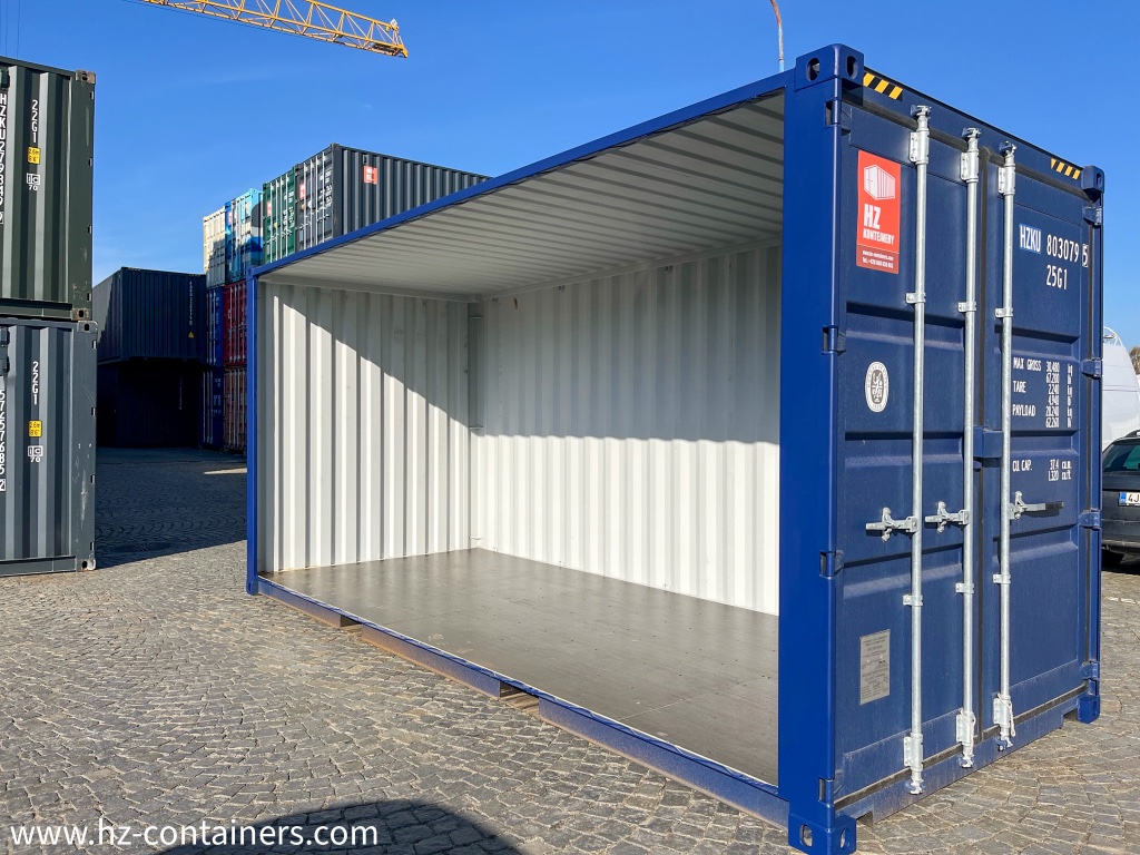 6 m 컨테이너 컷아웃 측벽이 있는 하이큐브, HZKU 803 079-5 - HZ CONTAINERS.com – HZ ...