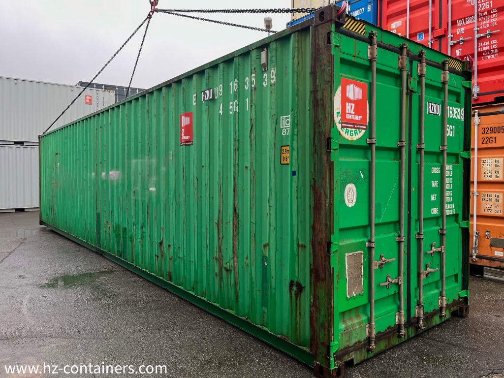 Námořní kontejner 40HC Cargo Worthy, HZKU 916 353-9 - HZ CONTAINERS.com ...