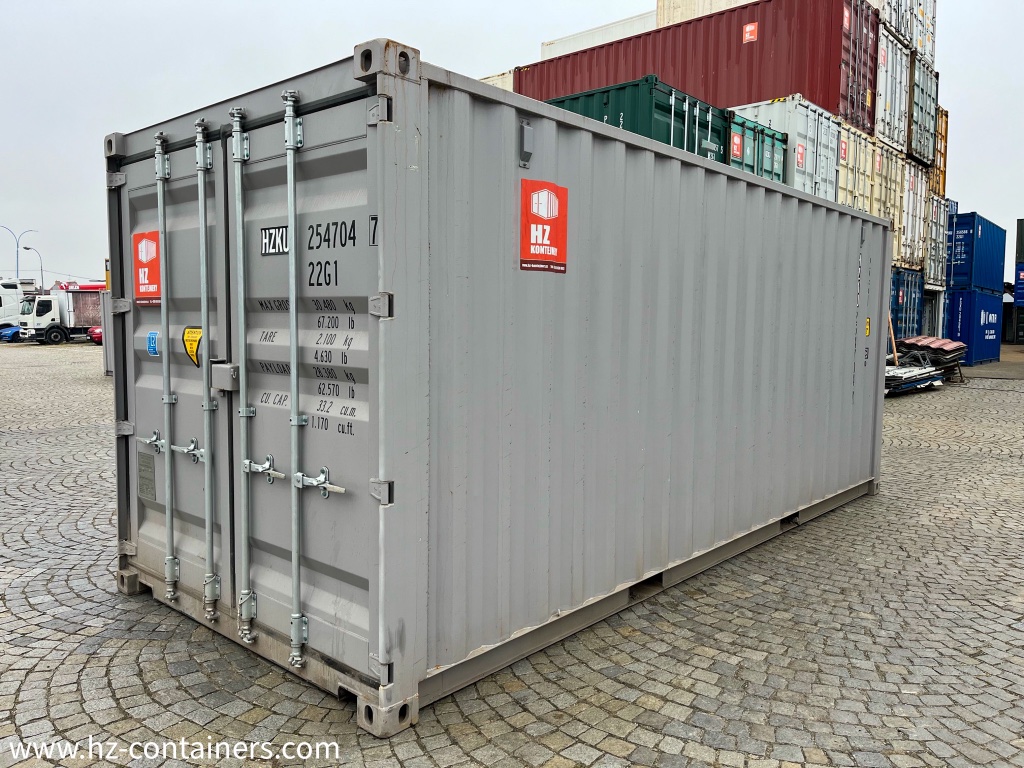 Transport container 20 feet (6 metres) Mass IICL 6, HZKU 254 704-7 - HZ ...