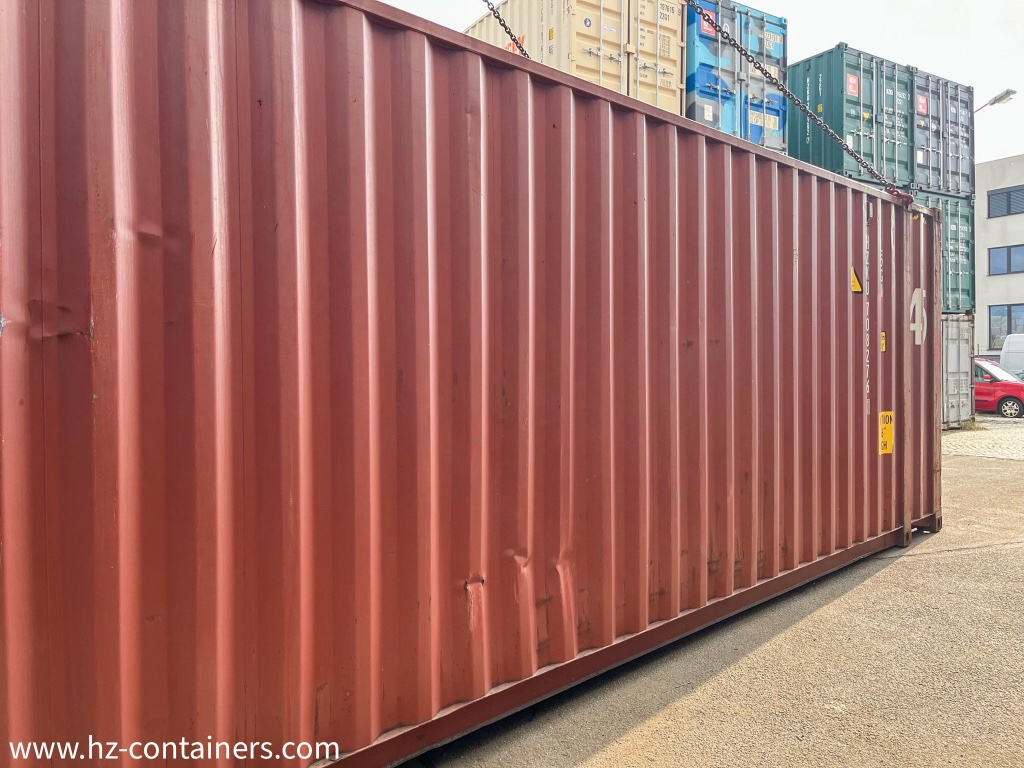 Oversized container 45' high cube cargo container, HZKU 708 276-1 - HZ ...