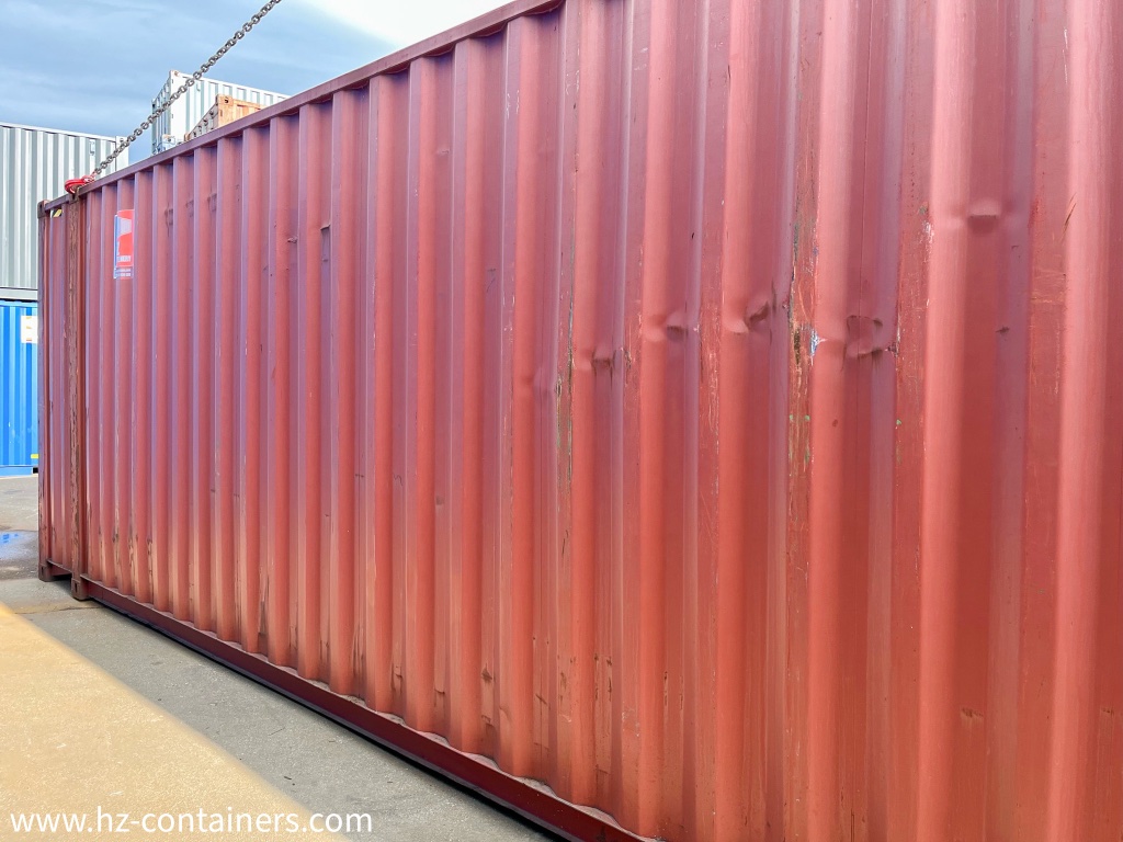 Oversized container 45' high cube cargo container, HZKU 708 276-1 - HZ ...