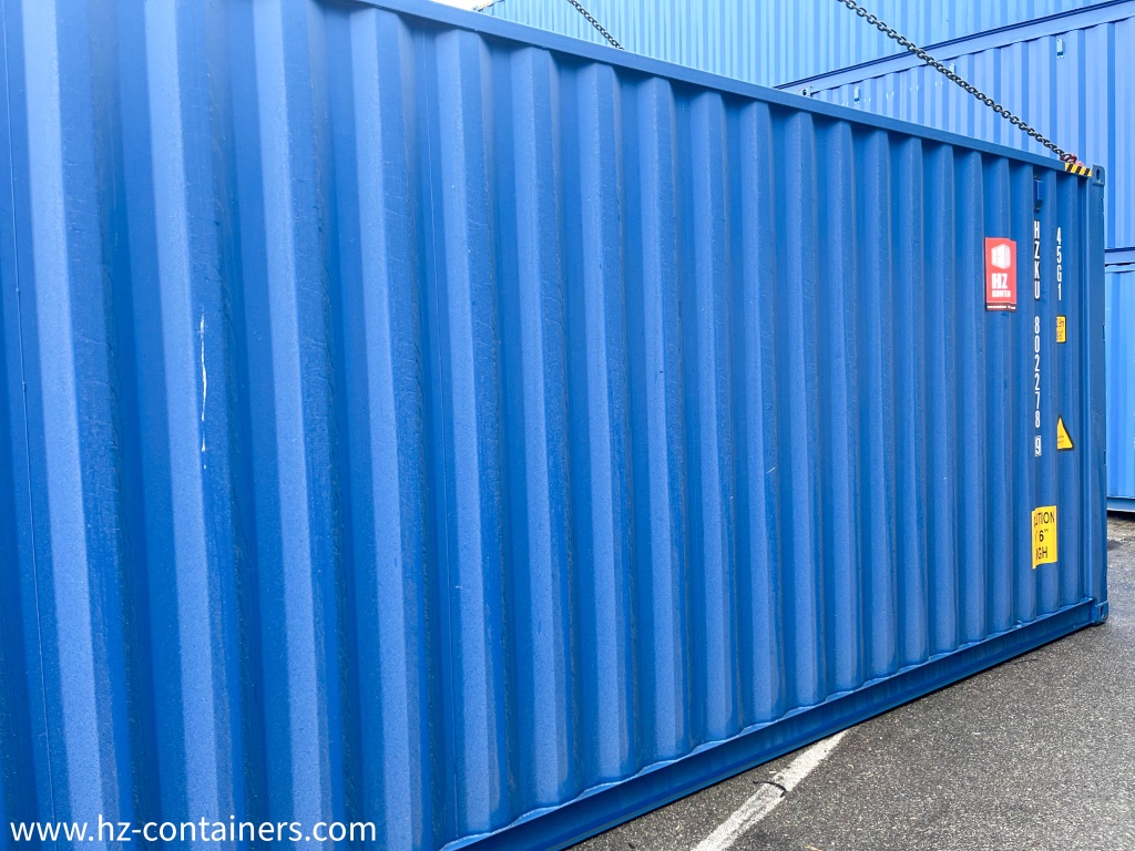 12 m shipping container 40'HC - top frame IICL6, HZKU 802 278-9 - HZ ...