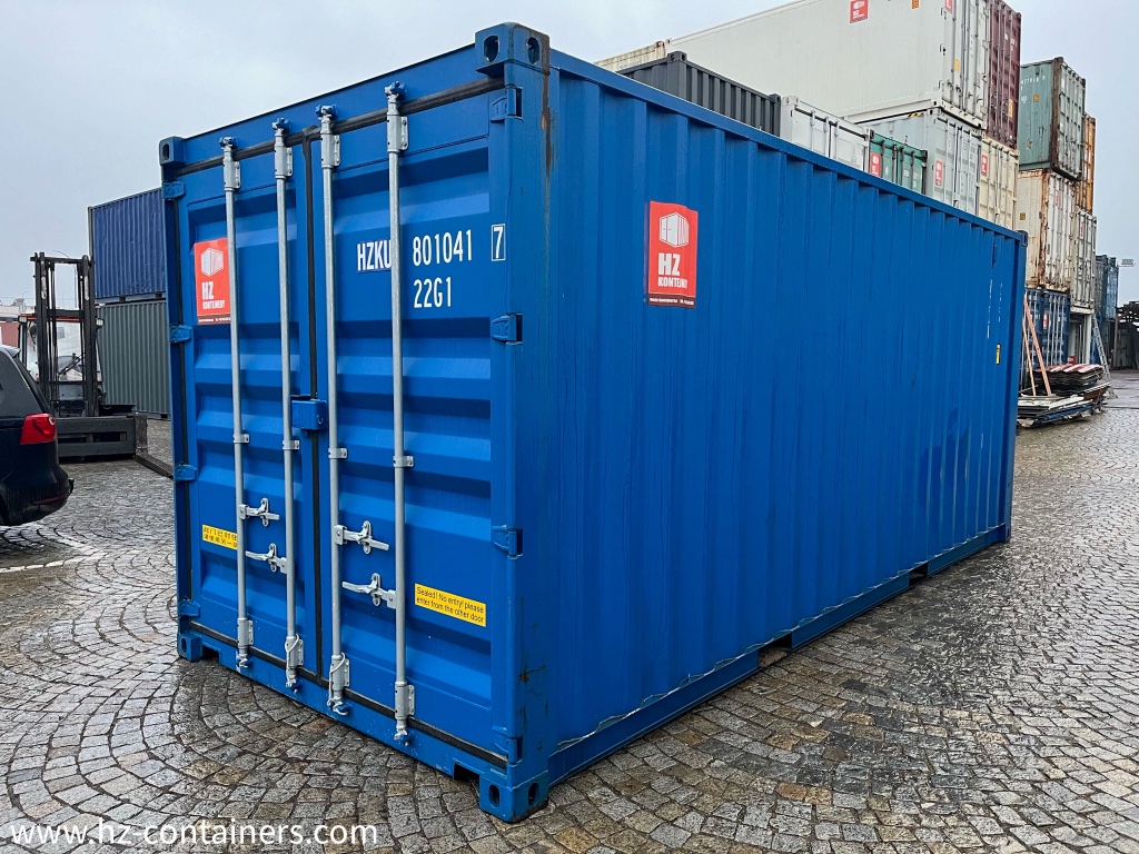 Container 6 m with double door (2x doors) IICL6, HZKU 801 041-7 - HZ ...
