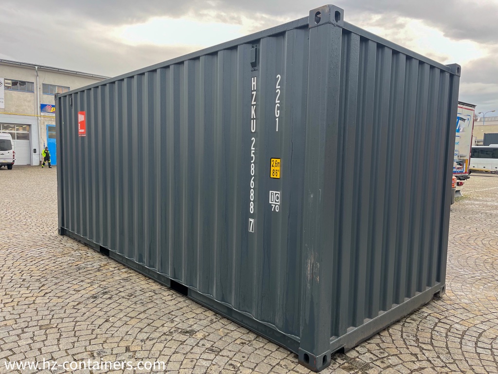 Contentor de transporte 20 pés qualidade IICL6, HZKU 258 688-7 - HZ ...