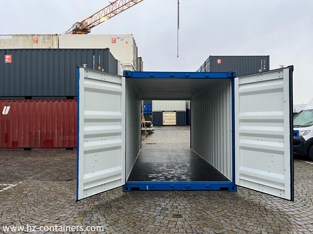 Container 6 m with double door (2x doors) IICL6, HZKU 801 041-7 - HZ ...