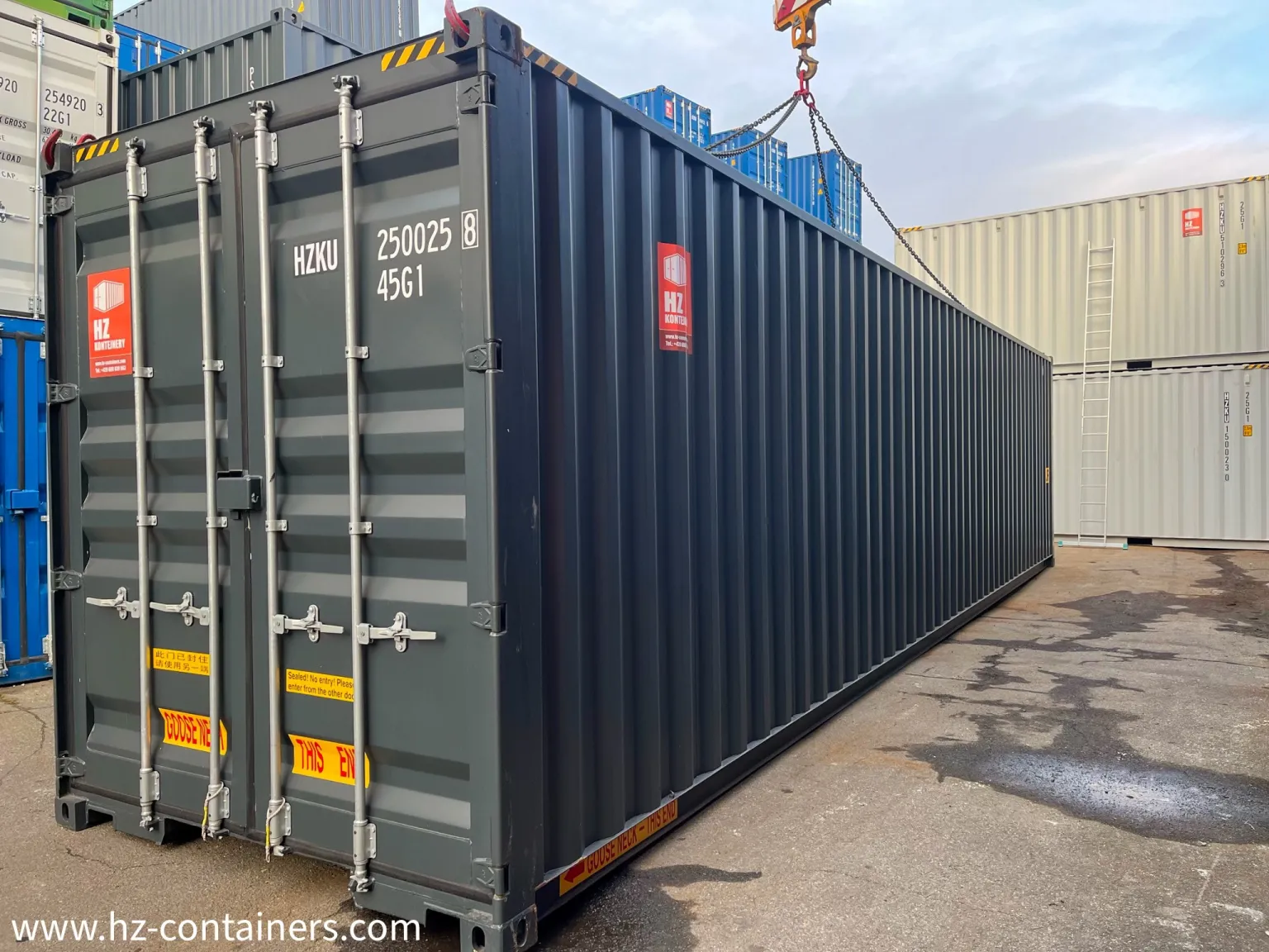 ISO 45GP Schiffscontainer - HZ CONTAINERS.com