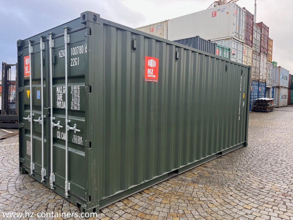 20' one-way shipping container Jihlava, HZKU 100 780-6 - HZ CONTAINERS.com