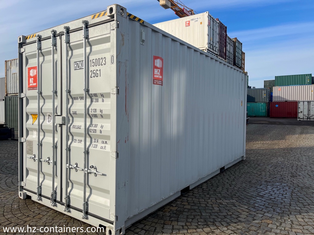 Container 20 HC sau một chuyến – Praha RAL 7035, HZKU 150 023-0 - HZ ...