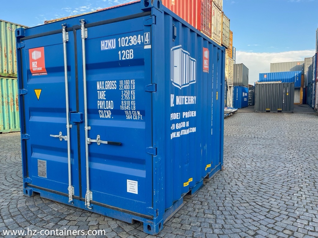 Contenedor marítimo ISO 12GP - HZ CONTAINERS.com