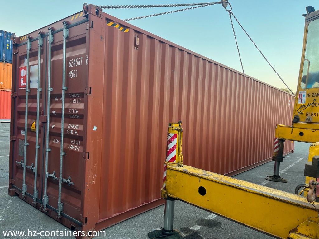 Shipping container 40 HC Kopřivnice, 624 567-6 - HZ CONTAINERS.com – HZ ...