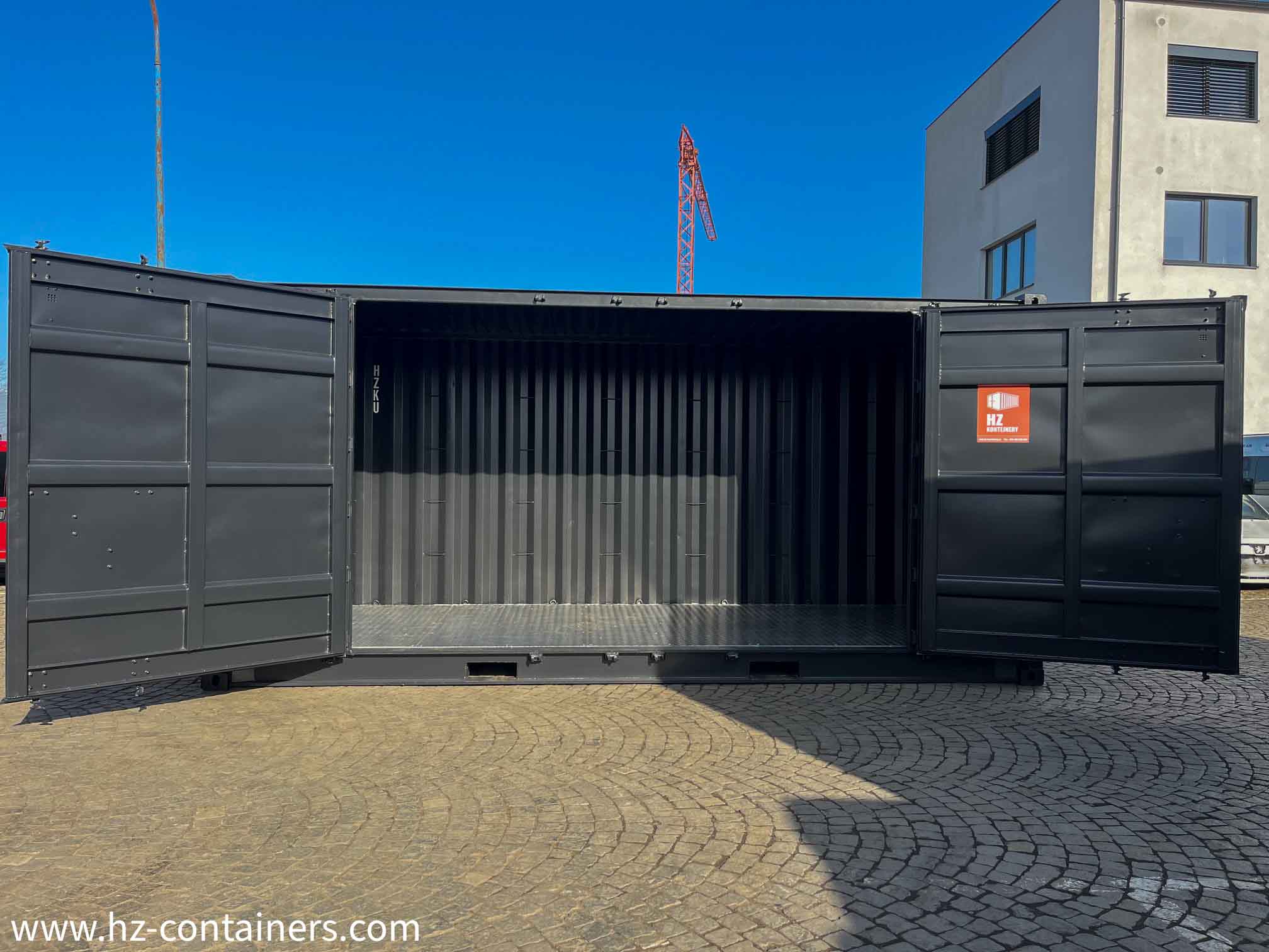 20'HC Open side shipping container IICL6, HZKU 078 238-9 - HZ ...