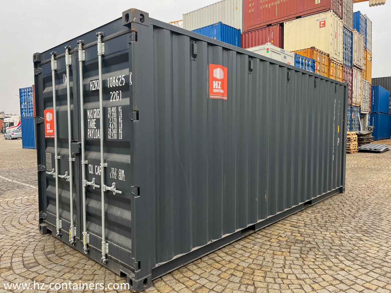 Contentor de armazenagem de 20 pés série 1, HZKU 108 625-0 - HZ ...