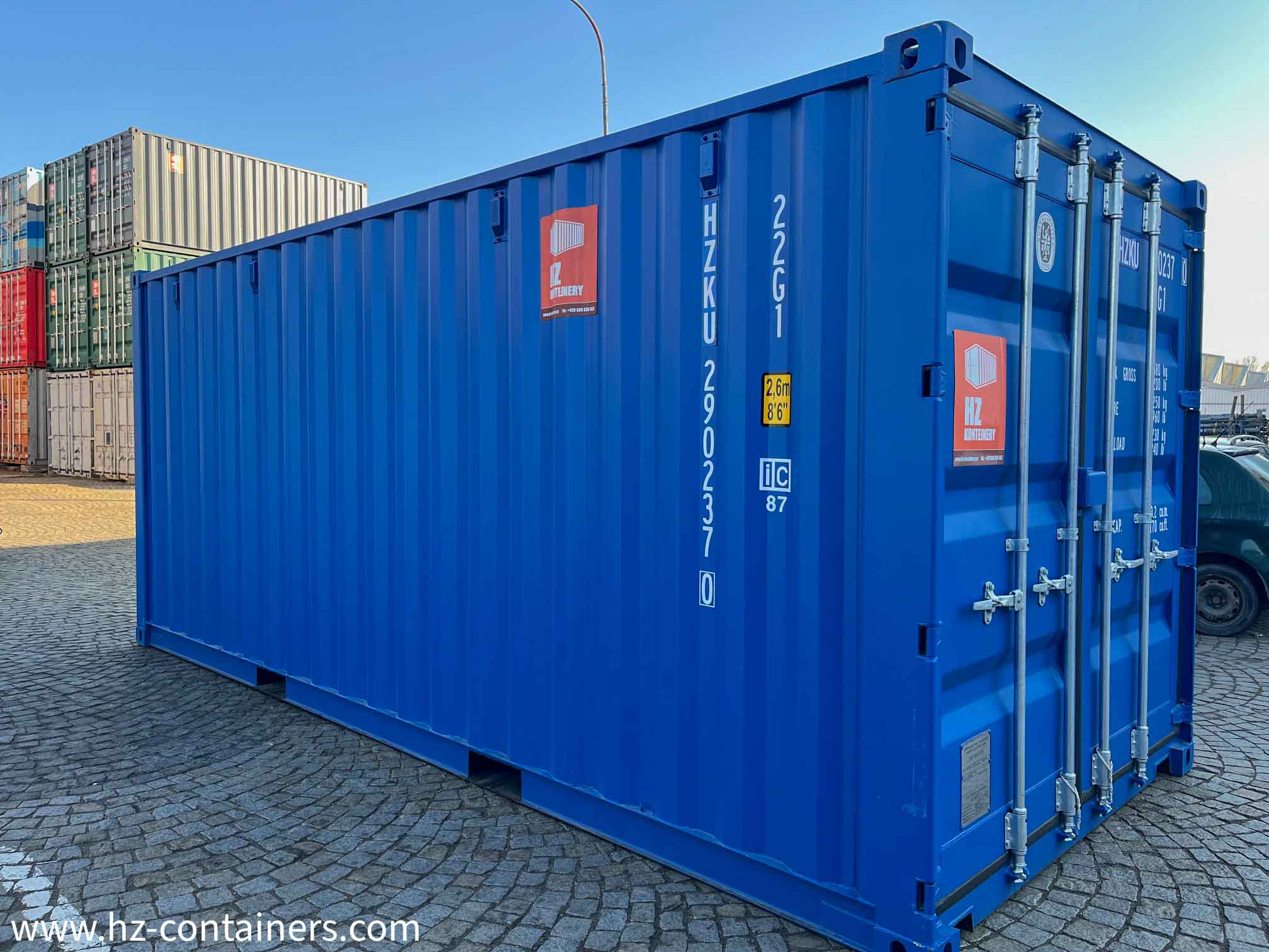 6 m 컨테이너 철제 바닥 프라하 IICL6, HZKU 290 237-0 - HZ CONTAINERS.com – HZ ...