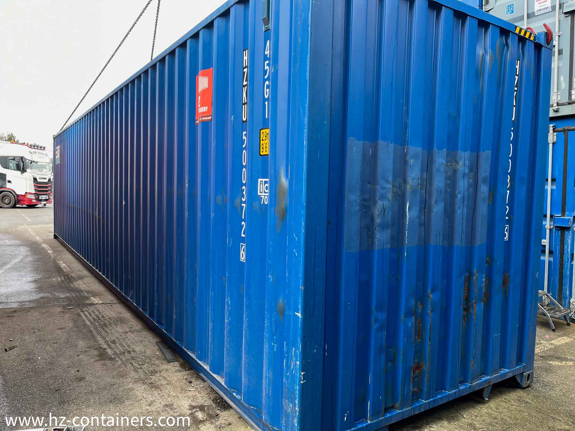 Shipping Container 40'HC IICL, HZKU 500 372-6 - HZ CONTAINERS.com