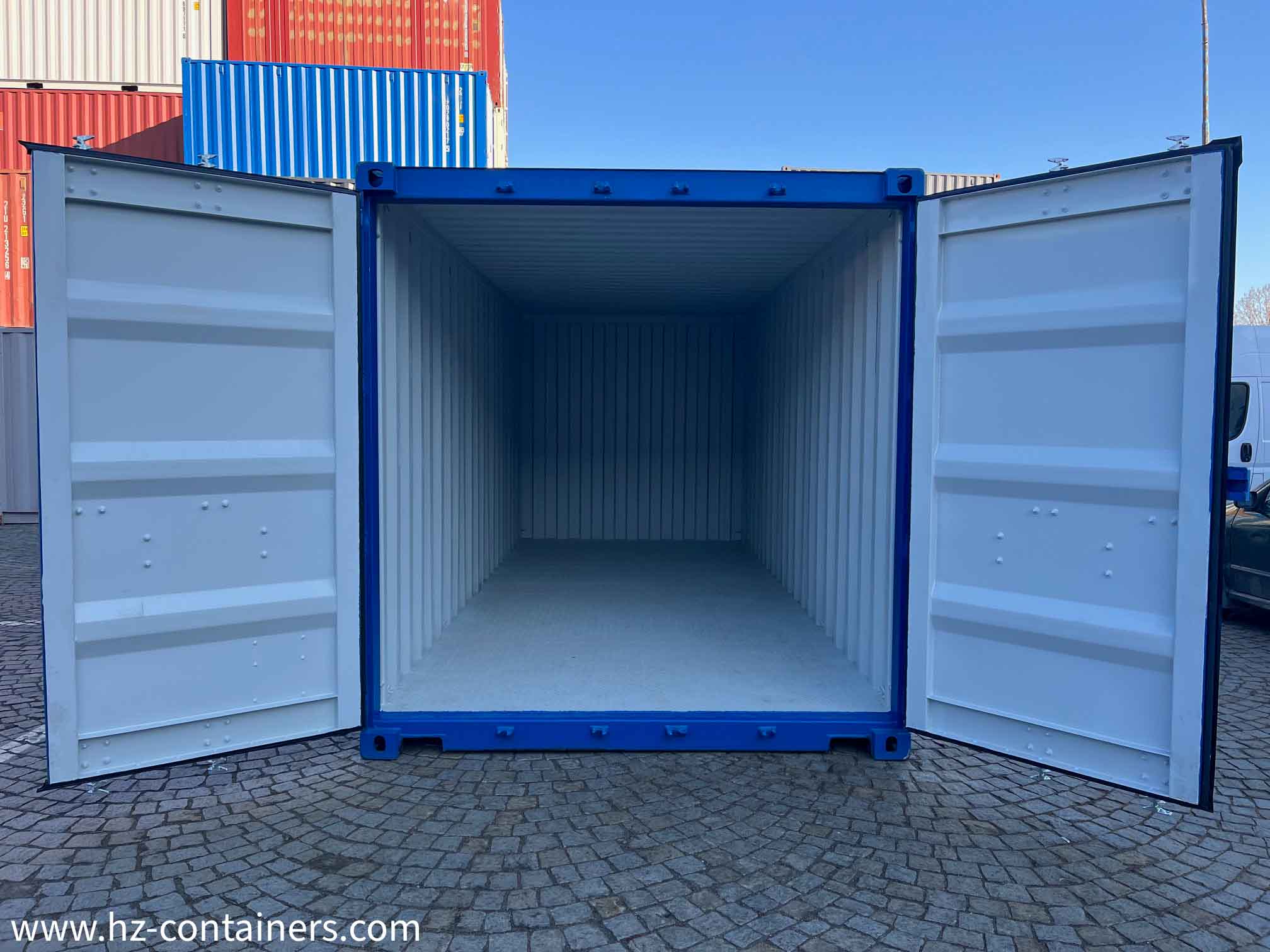 Container 6 m mit Eisenboden Prag IICL6, HZKU 290 237-0 - HZ CONTAINERS ...