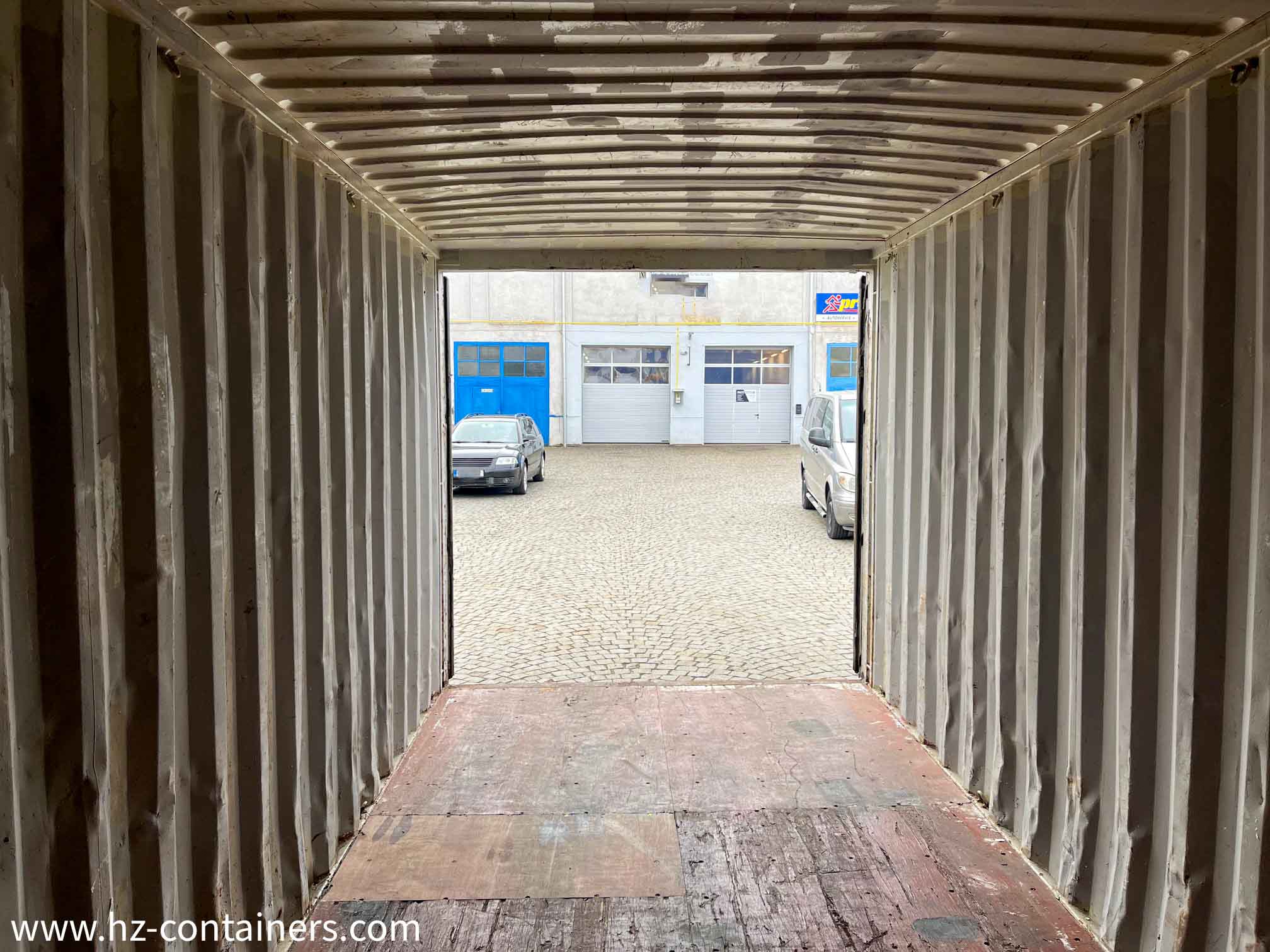 20' decommissioned container AS IS 2, HZKU 128 631-5 - HZ CONTAINERS.com