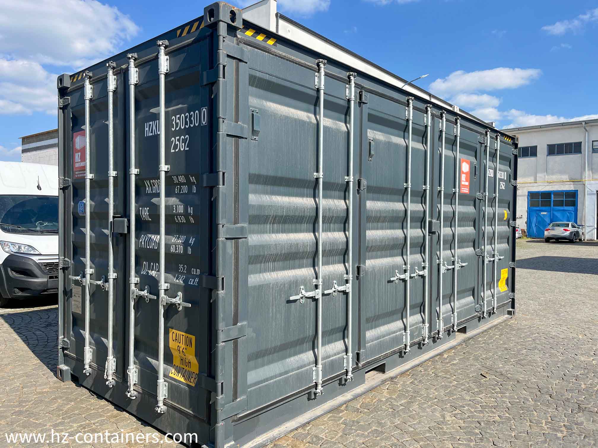 Contentor 20'HC Open Side IICL6, HZKU 350 330-0 - HZ CONTAINERS.com ...