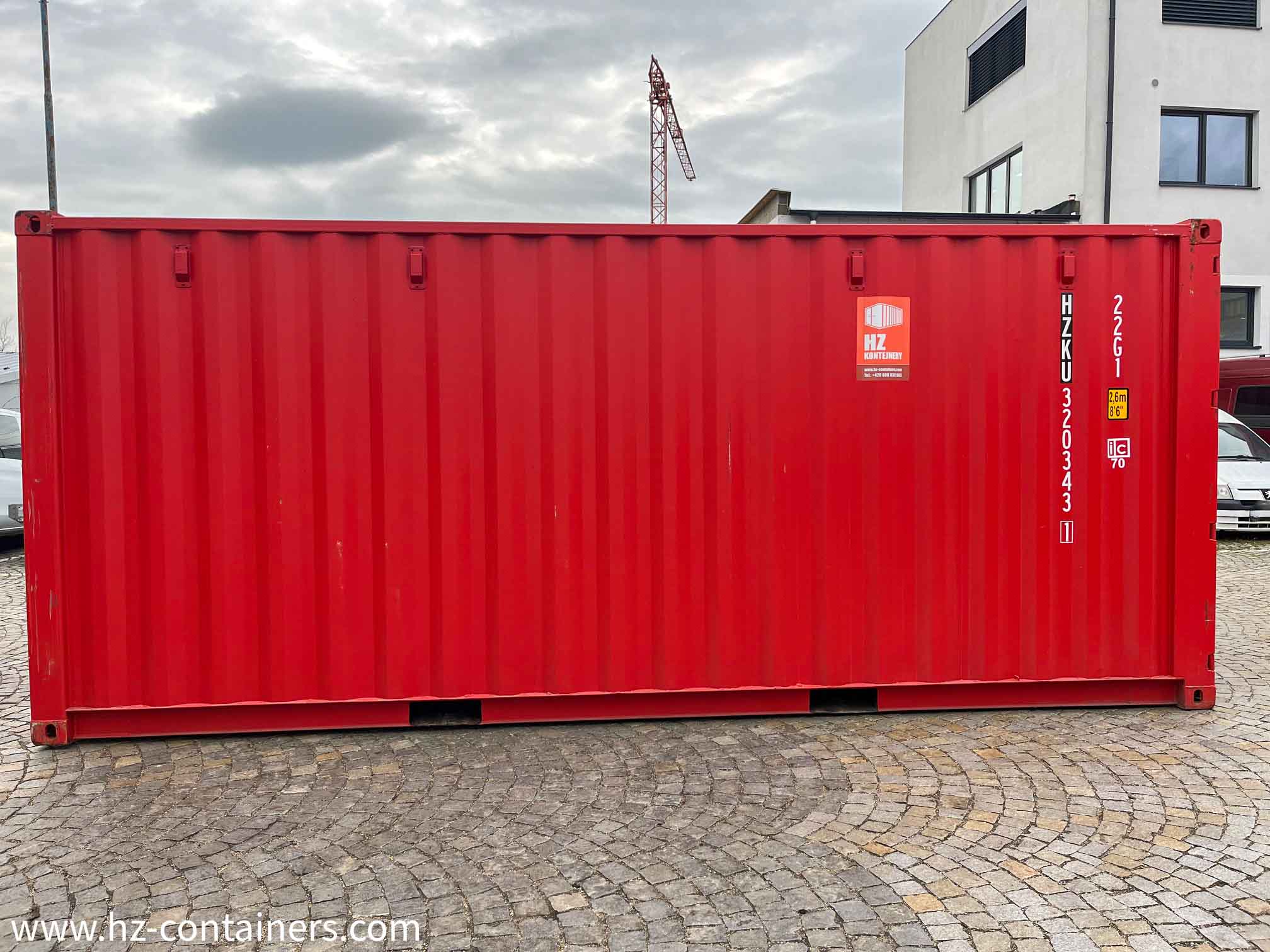 20' Container for Fire and Rescue Service, HZKU 320 343-1 - HZ ...