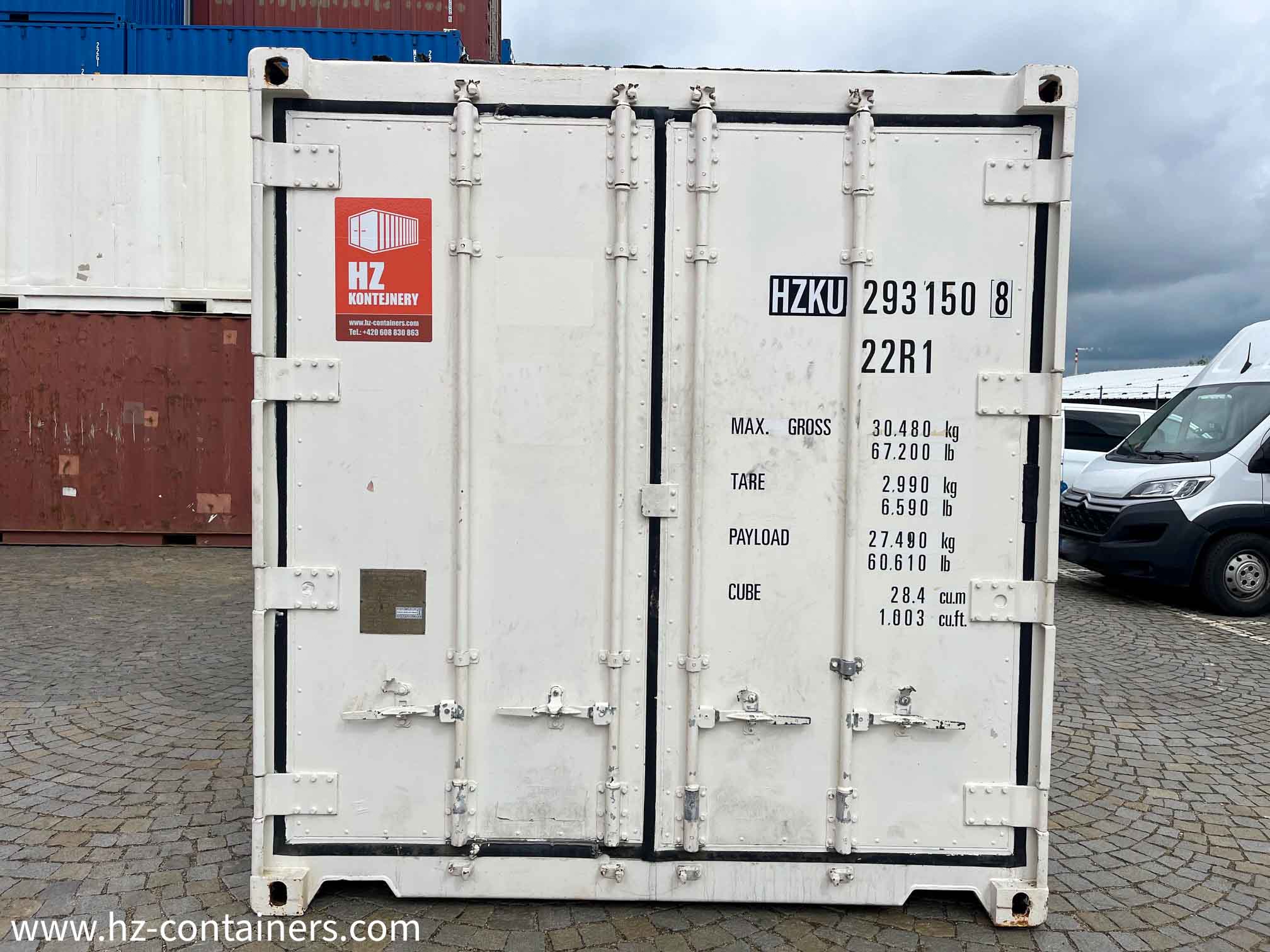 Rabljeni 6m Izolirani Kontejner Pilsen, HZKU 293 150-8 - HZ CONTAINERS.com