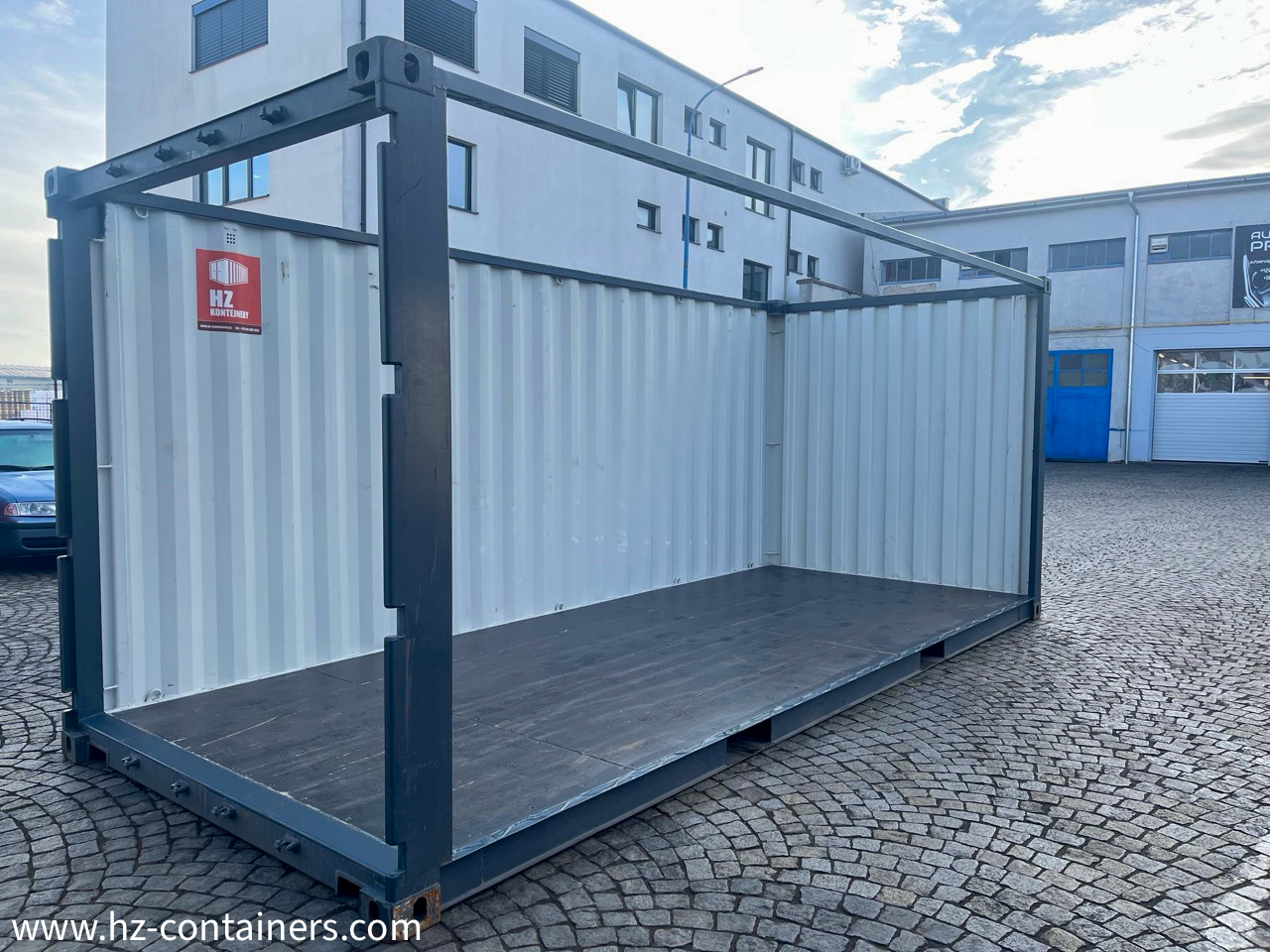 Roof cut-out for 20' shipping container - HZ CONTAINERS.com