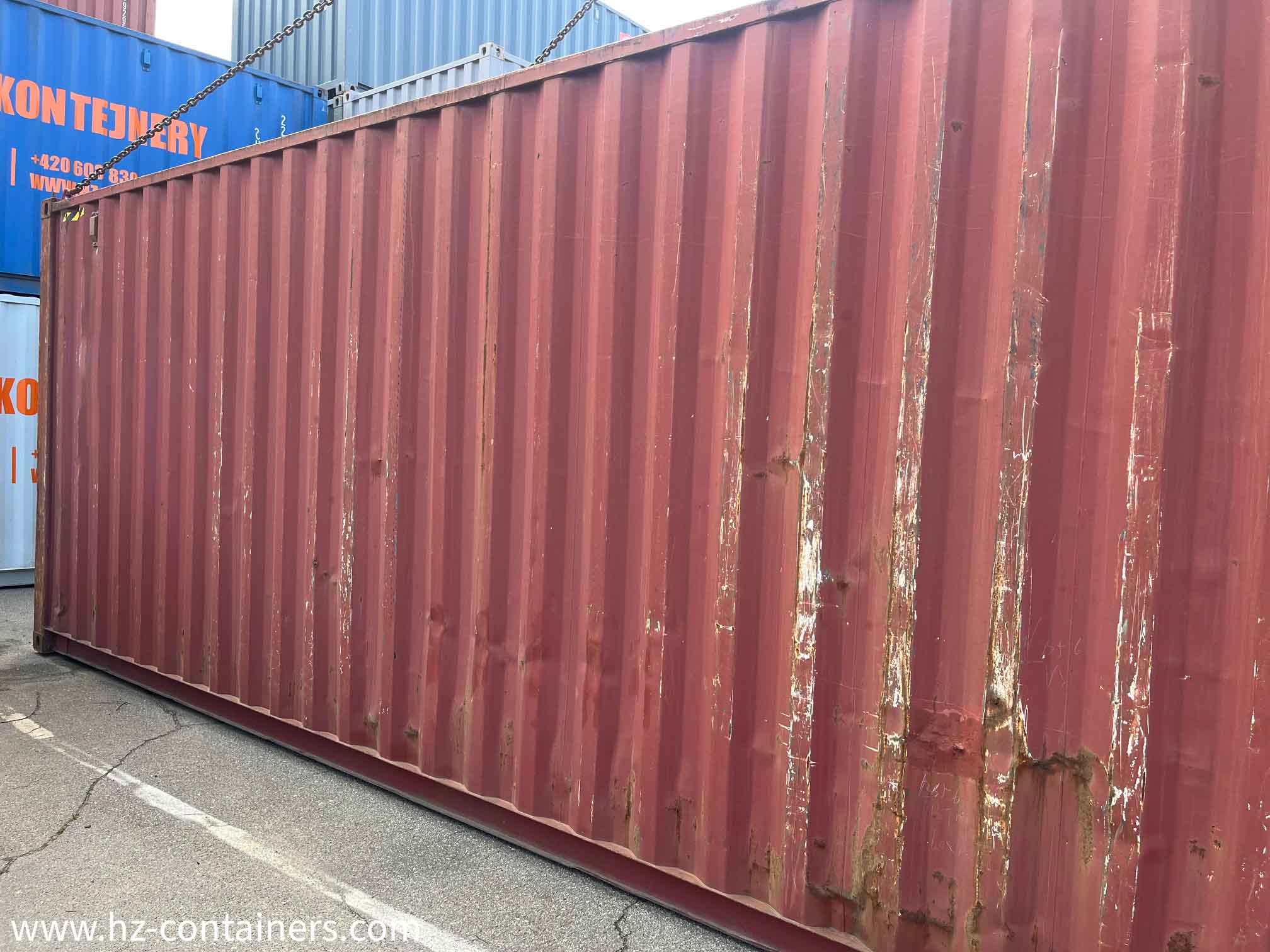 40’HC Used Shipping Container – Cargo Worthy Quality, HZKU 666 973-2 ...