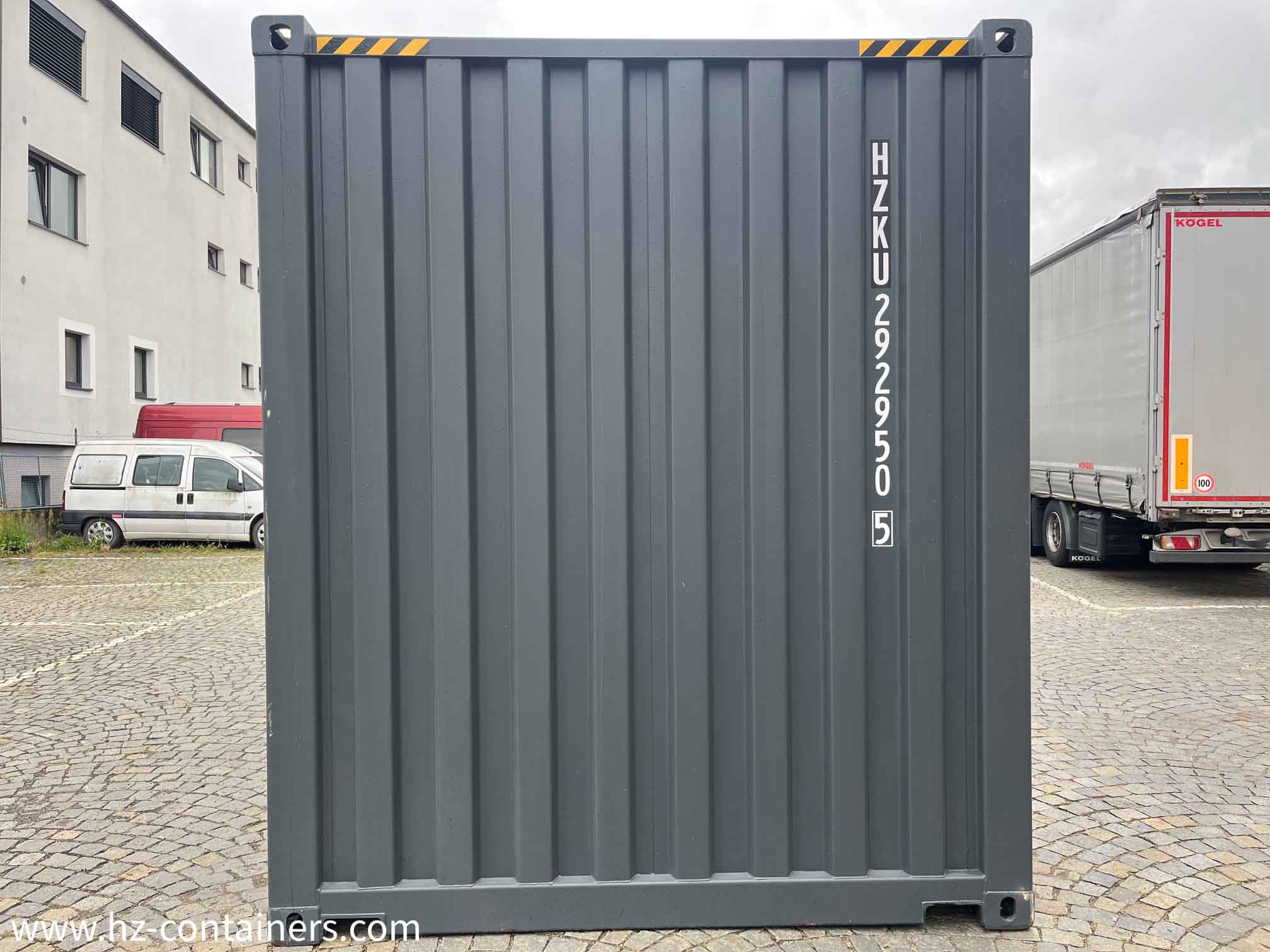 20'High Cube Container One Trip IICL6, HZKU 292 950-5 - HZ CONTAINERS.com