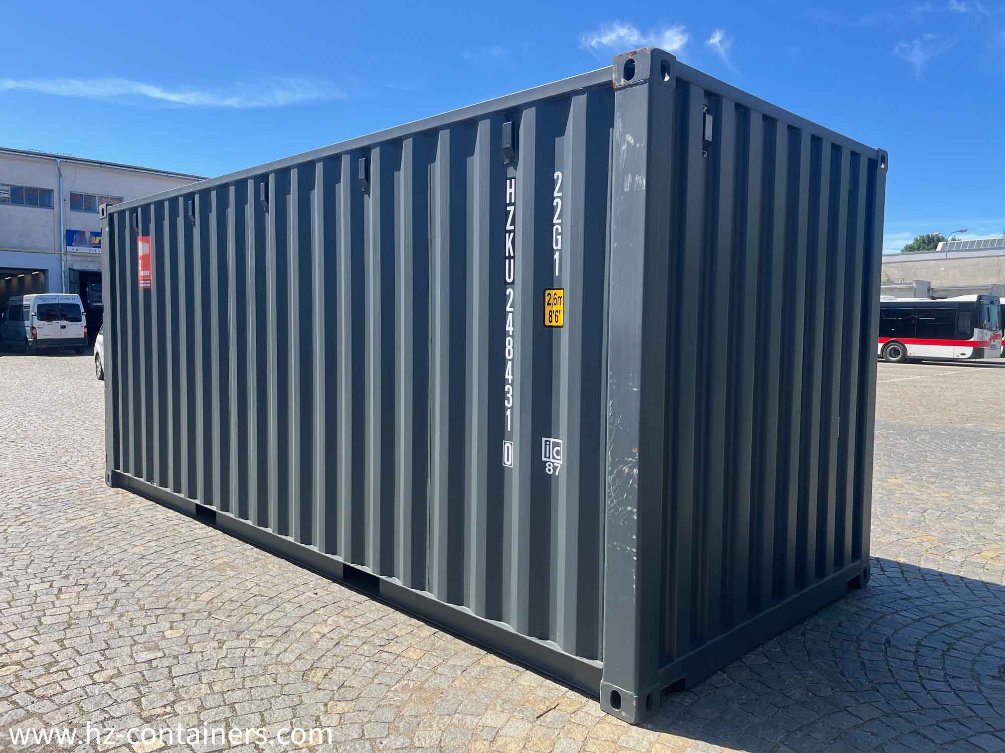 Six-meter shipping container (20 feet) IICL6, HZKU 248 431-0 - HZ ...