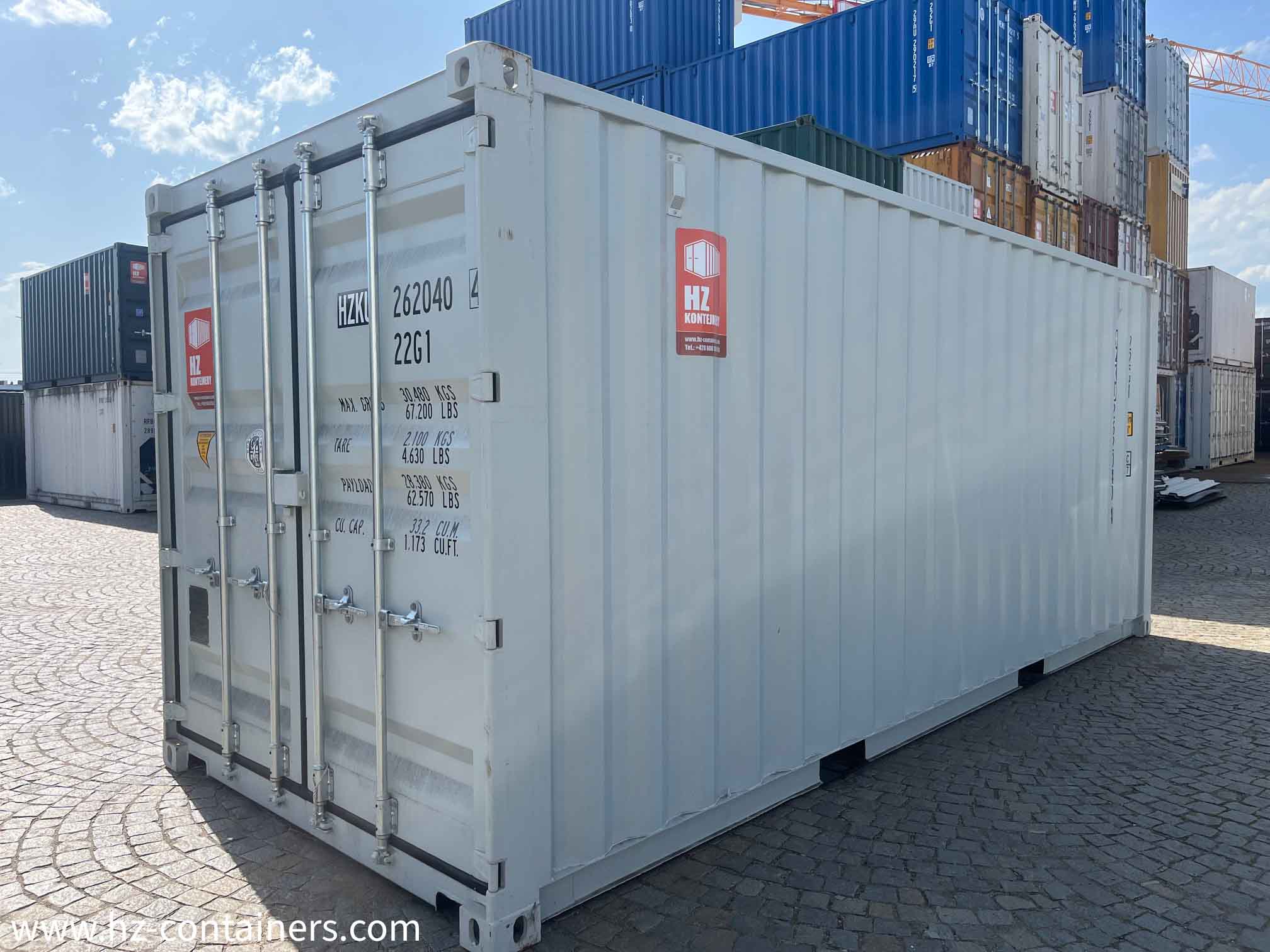 Container marittimo 20’GP nuovo di zecca, HZKU 262 040-4 - HZ ...