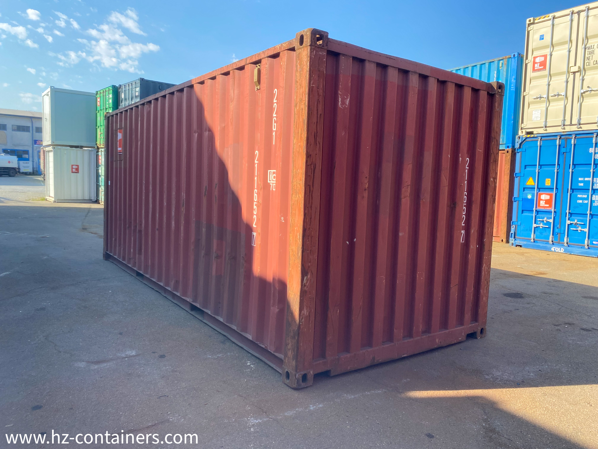 20’DV CW Shipping Container – Used - HZ CONTAINERS.com