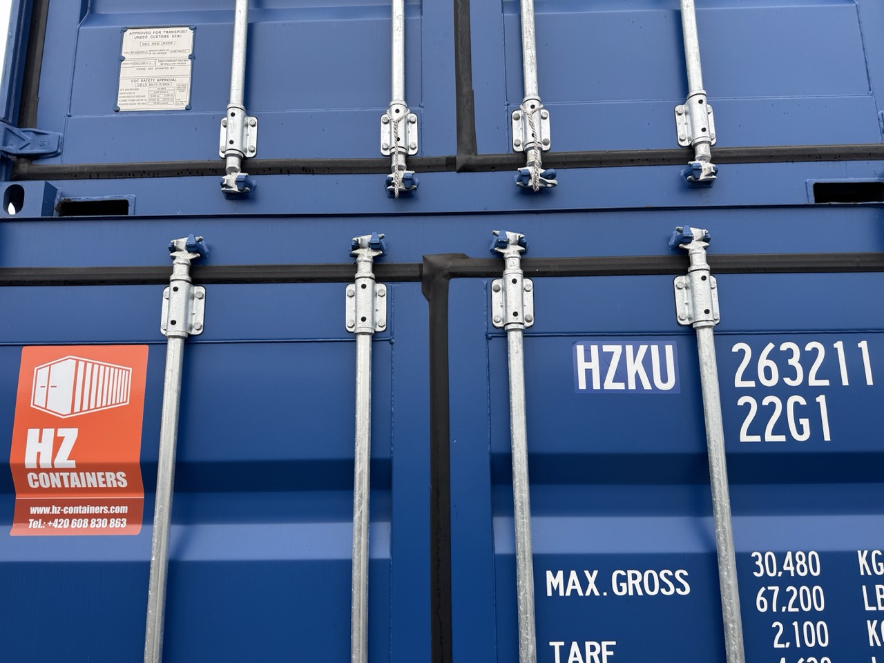 SECURA cam/keeper – Wzmocniony mechanizm blokujący drzwi kontenera - HZ ...