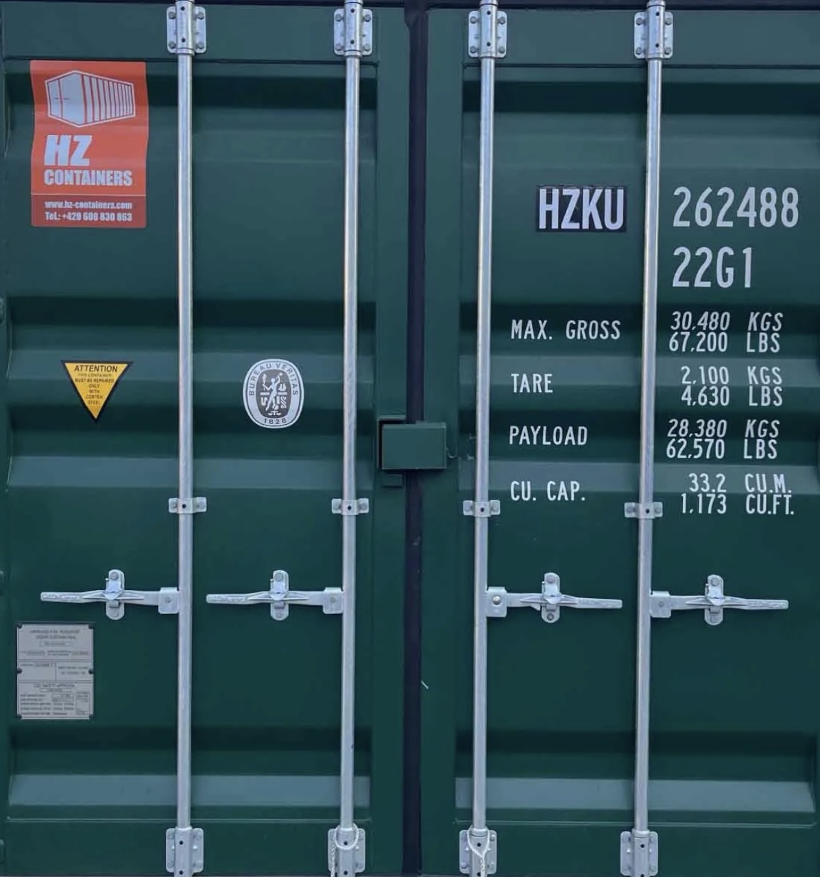 Barra de Bloqueio (rod) - HZ CONTAINERS.com