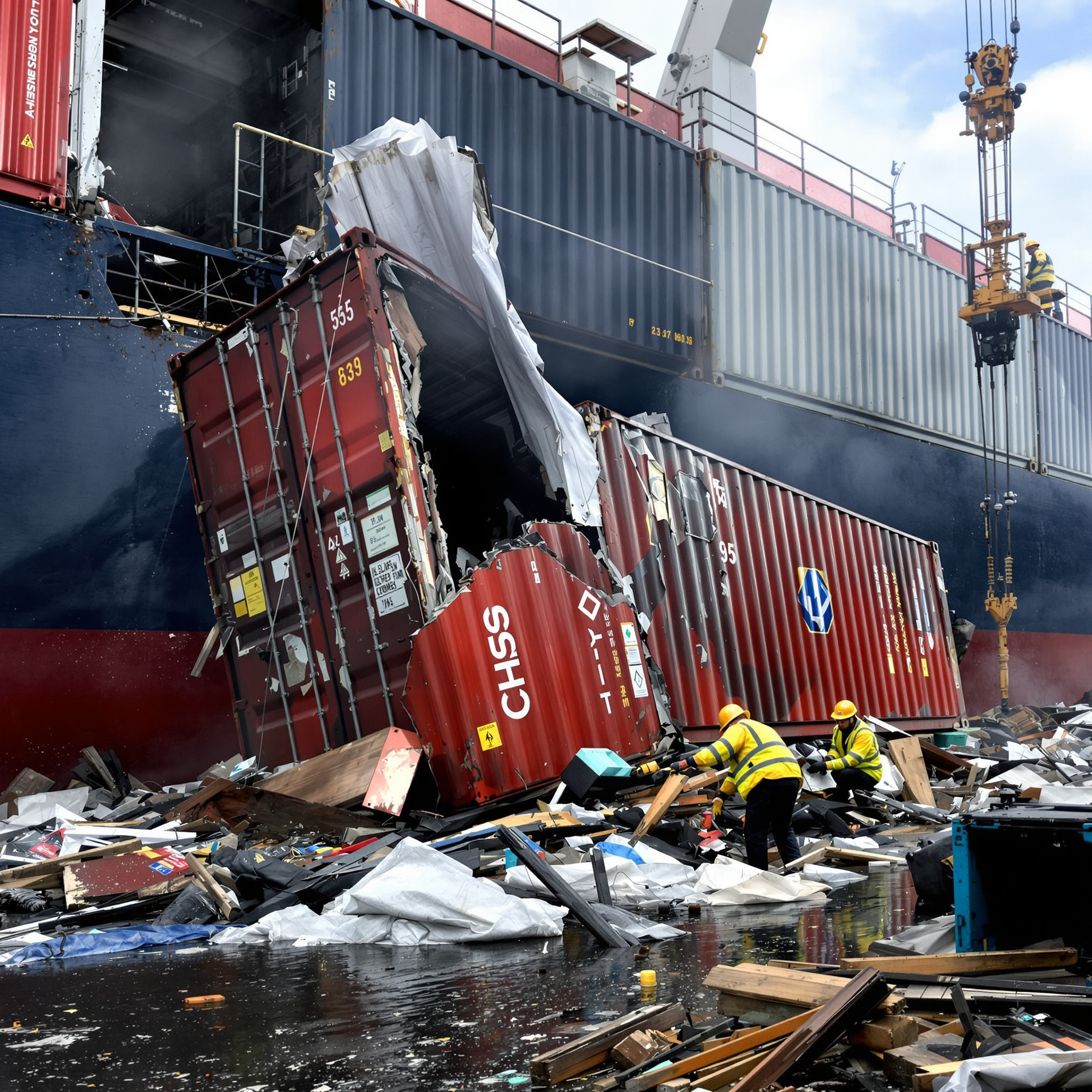 Most common types of shipping container damage and their repair - HZ CONTAINERS.com