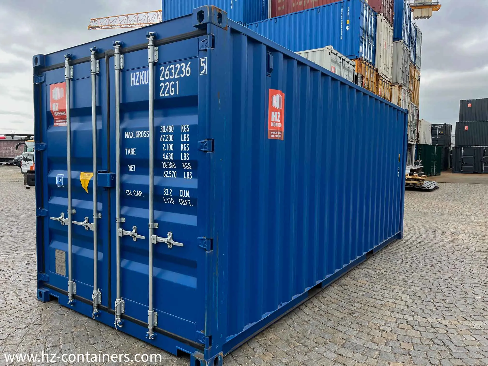 Sea Container 20' - HZ CONTAINERS.com