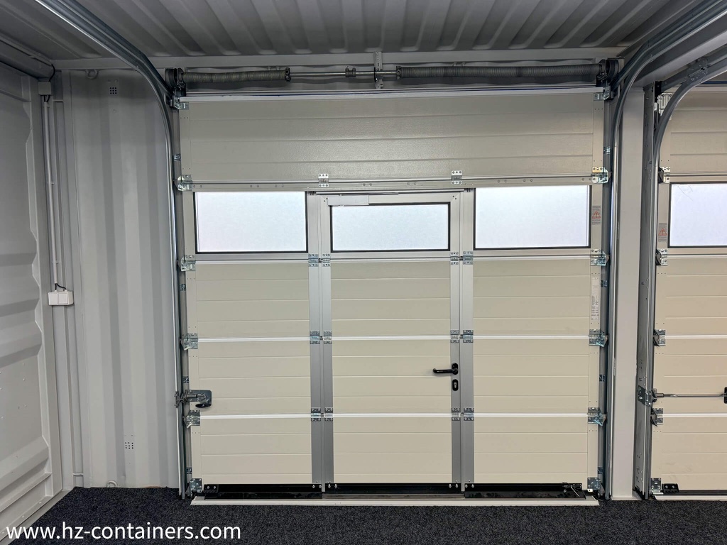 Garage doors Hörmann for shipping container - HZ CONTAINERS.com