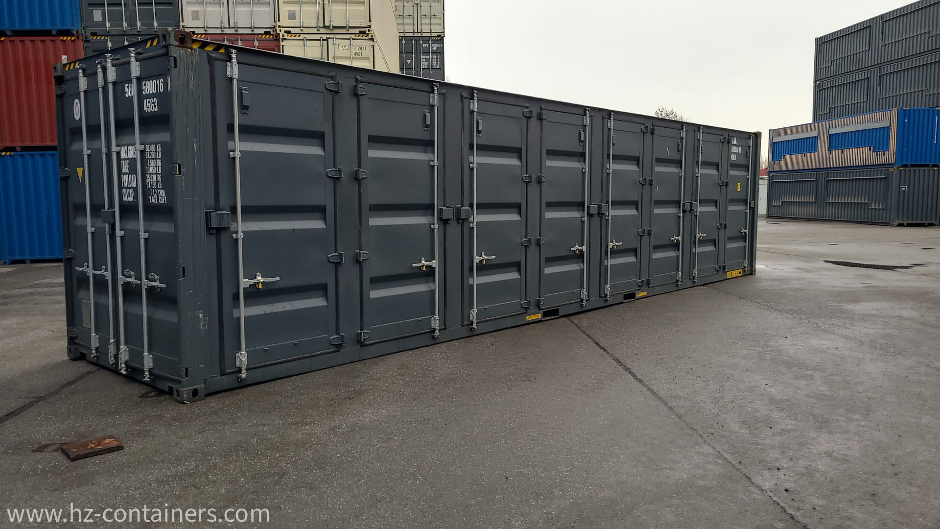 Benefits of 40'HCSDSS8D Shipping Container - HZ CONTAINERS.com