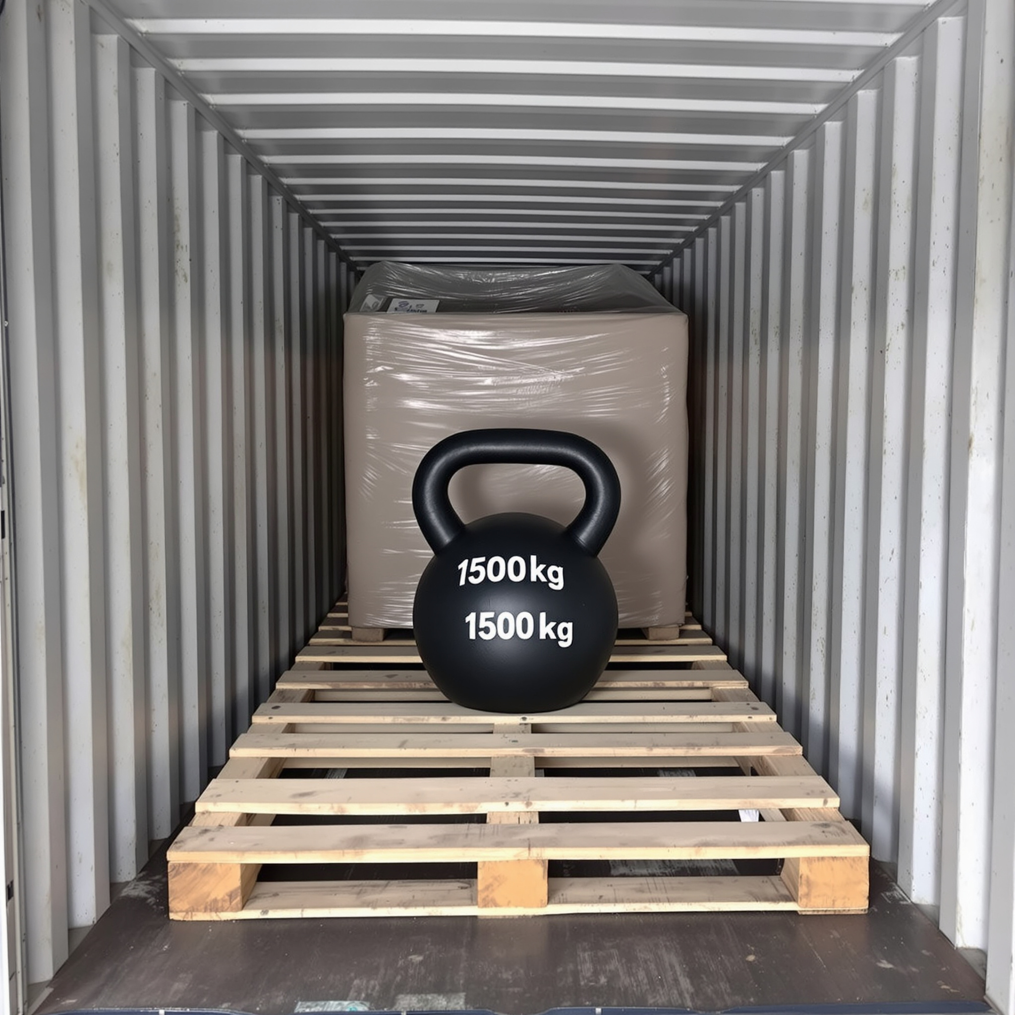 How many kg can be on a EUR pallet in a shipping container? - HZ ...