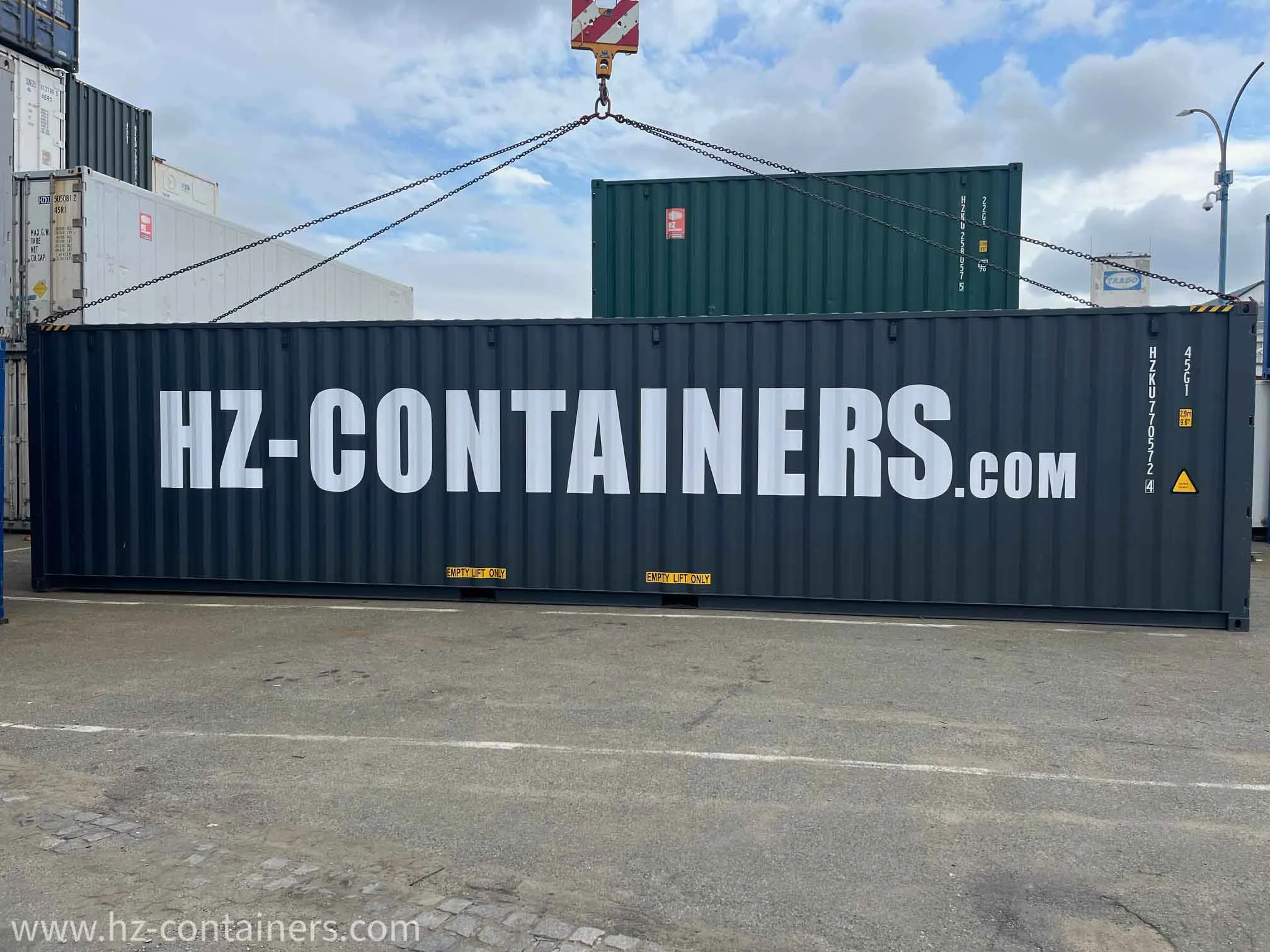 Who is responsible for a container when it is damaged during a rental ...